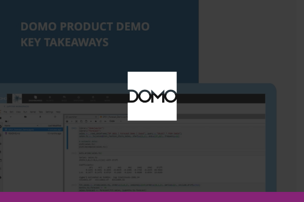 Demystifying Data Science in Domo | Domo
