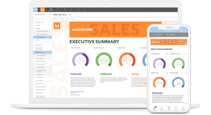 What should be on an executive dashboard? | Domo