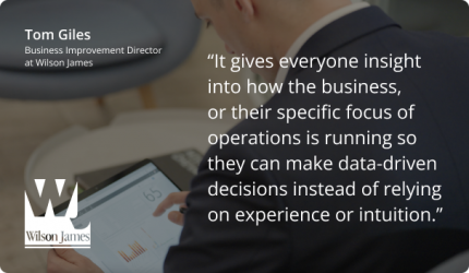 Wilson James Customer Story | Domo