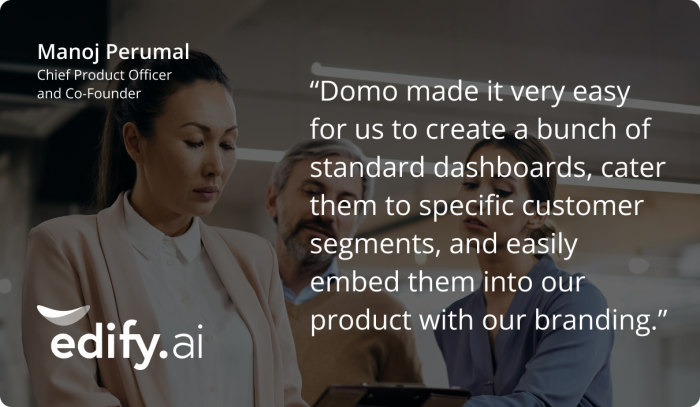Edify Customer Story | Domo