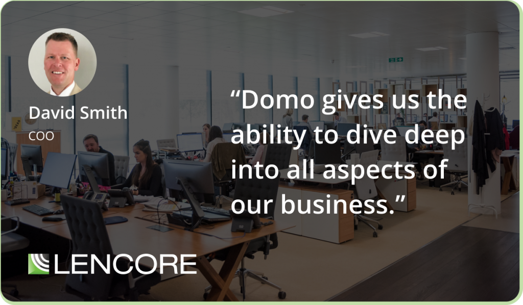 Lencore Customer Story | Domo