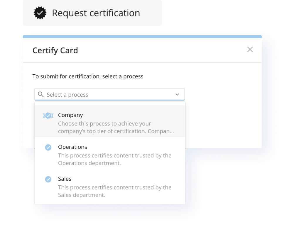 Certified Content | Domo