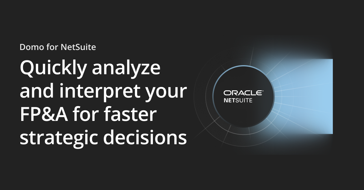 Domo for NetSuite | Domo